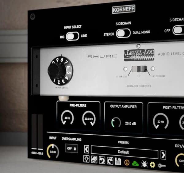 Shure Level-Loc | Tchad Blake Level-Loc | Korneff Audio